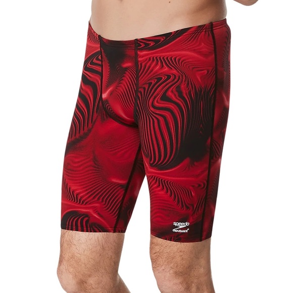 Speedo | Swim | Speedo Mens Fusion Vibe Jammer Red And Black Size 32 ...
